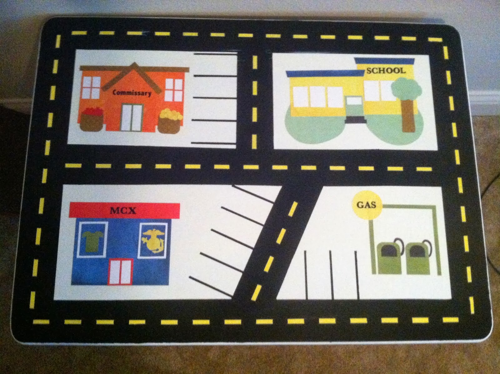 BusyBailey: The Car Table